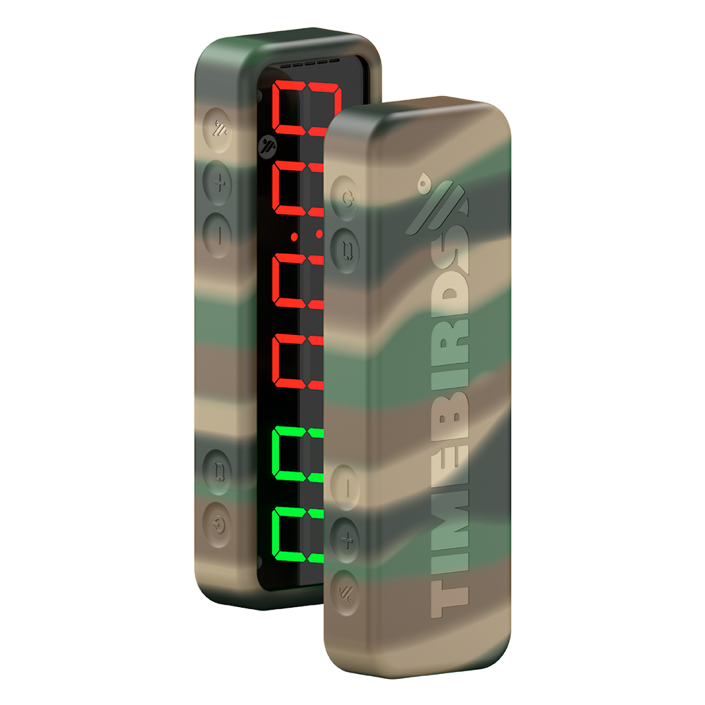 Timebirds® Sonic workout timer.